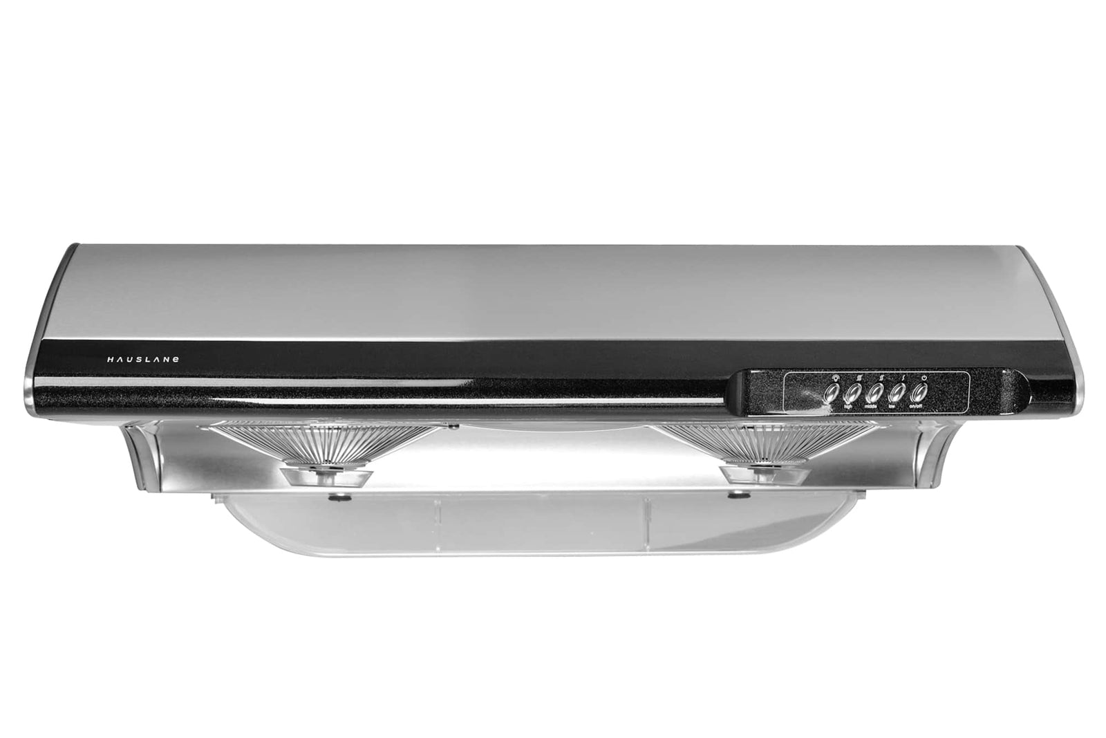 Hauslane 30-Inch Under Cabinet Push Button Range Hood with Grease Catc