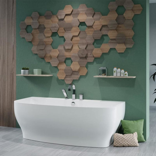 ANZZI Bank Series 5.41 ft. Freestanding Bathtub FT-AZ112 — Modern ...